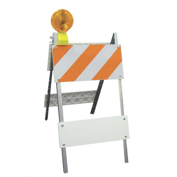 Traffic Barricade Flashing
